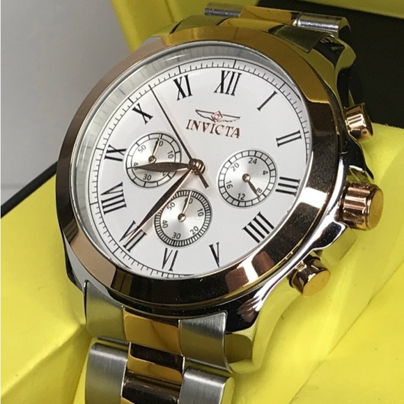 Invicta | Accessories | Nwt Gorgeous Invicta Specialty Watch Crisp ...